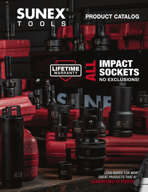 SUNEX Tools Impact Sockets - 1" Drive Socket Sets & Hex Bit Sockets ...